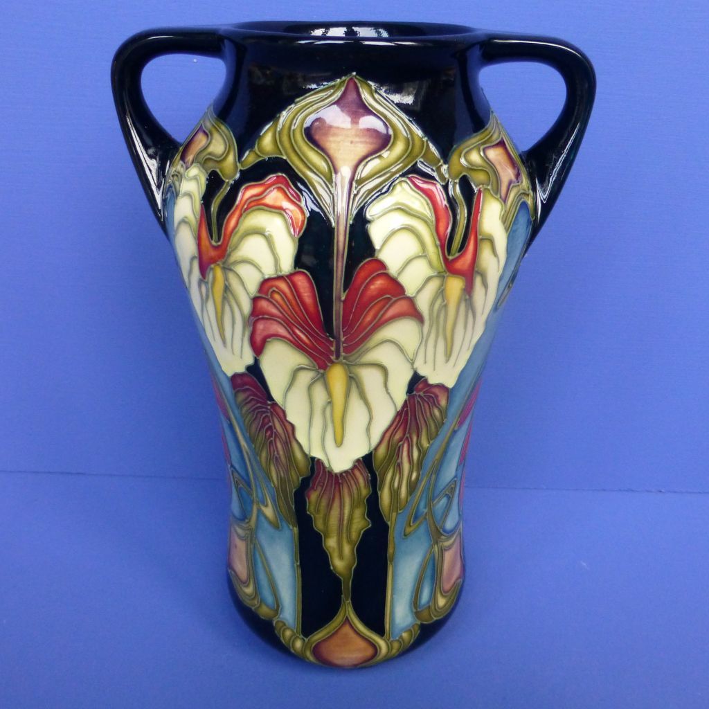 Moorcroft Vase - Jack in The Hedge By Kerry Goodwin – Peak Antiques and Collectables