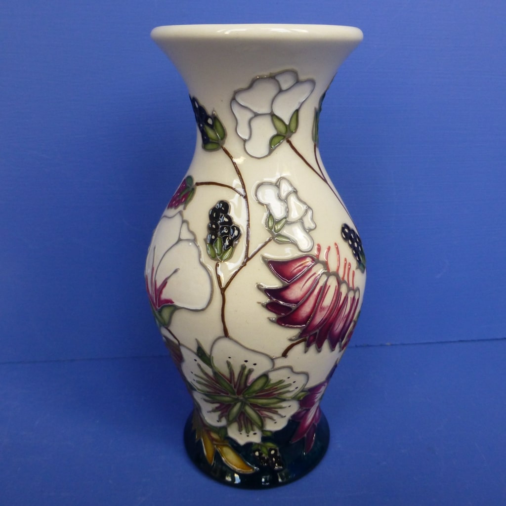 Moorcroft Vase Bramble Revisited By Alicia Amison Peak Antiques And Collectables