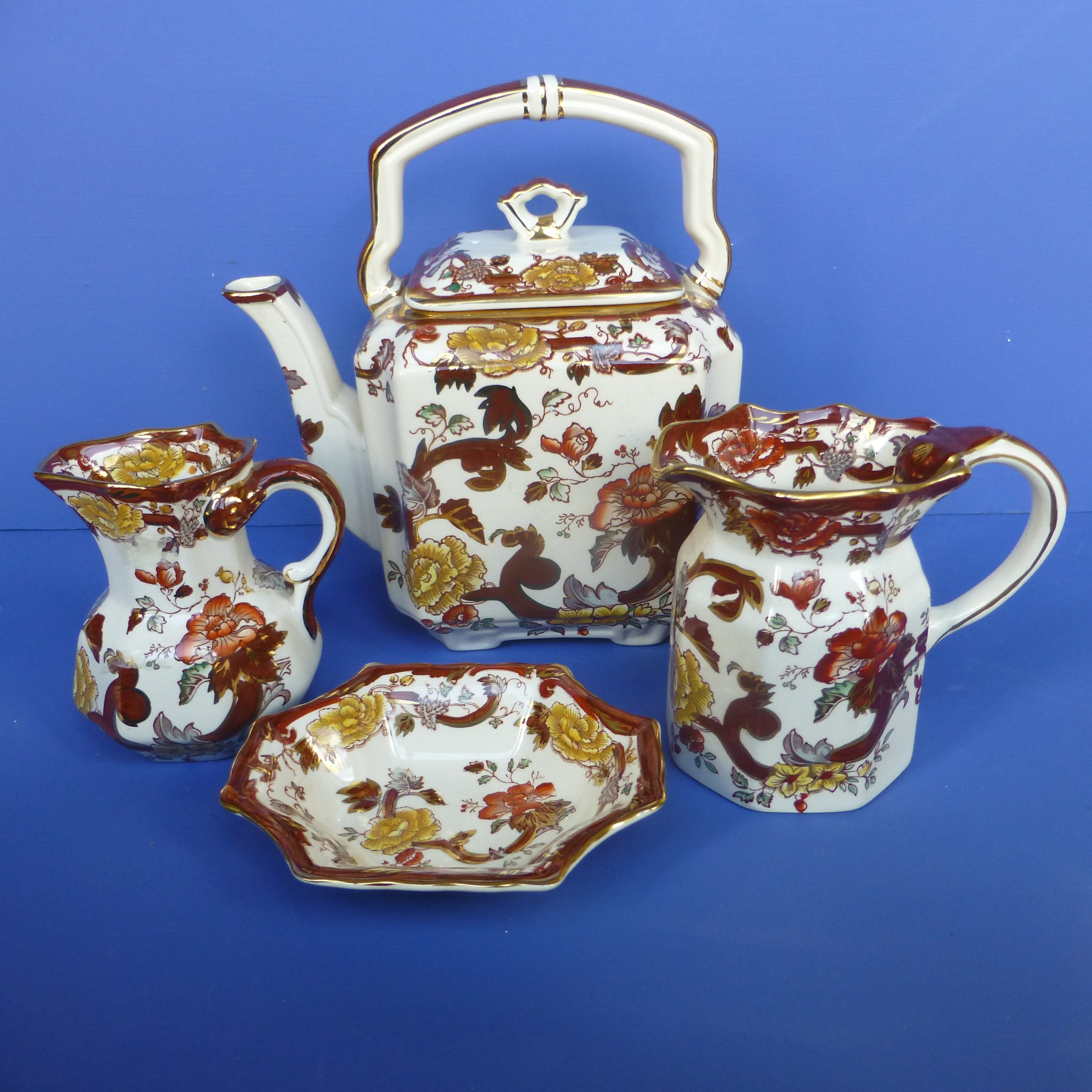 Pottery & Porcelain - Masons Ironstone - Brown Velvet – Peak Antiques ...