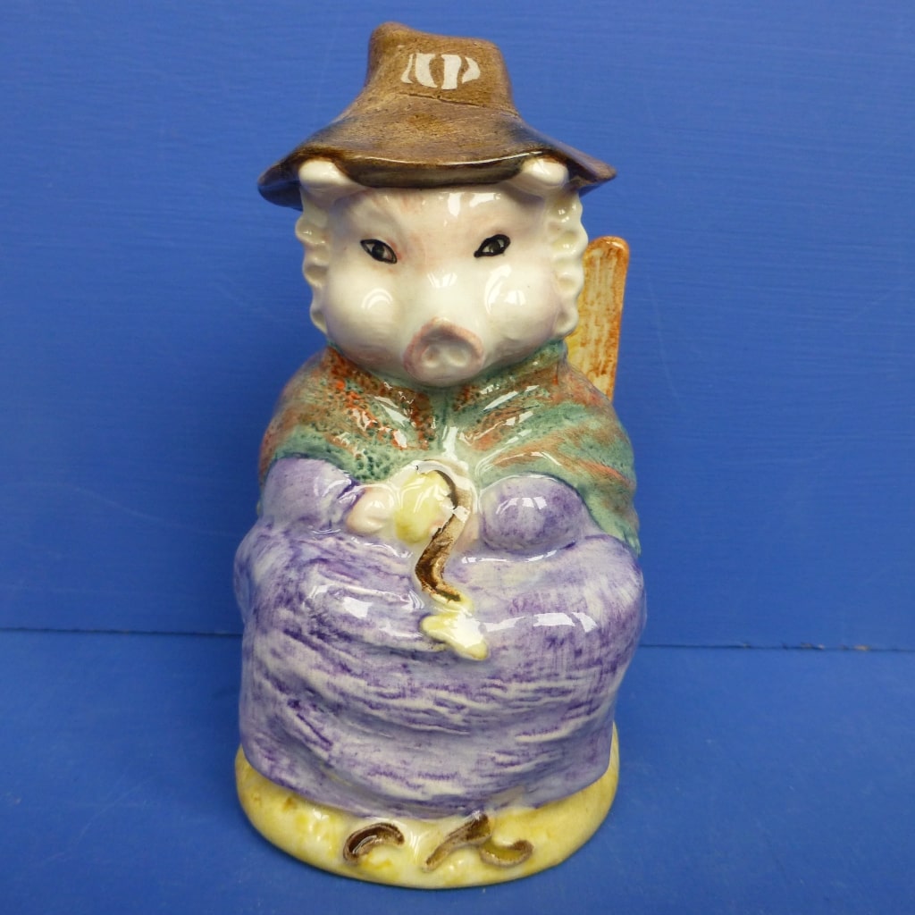 Beswick Beatrix Potter Figurine - And This Pig Had None BP10 (Boxed ...