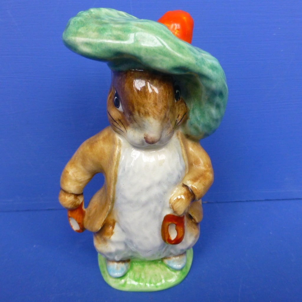 Beswick Beatrix Potter Figurine - Benjamin Bunny (Second Version - Ear ...
