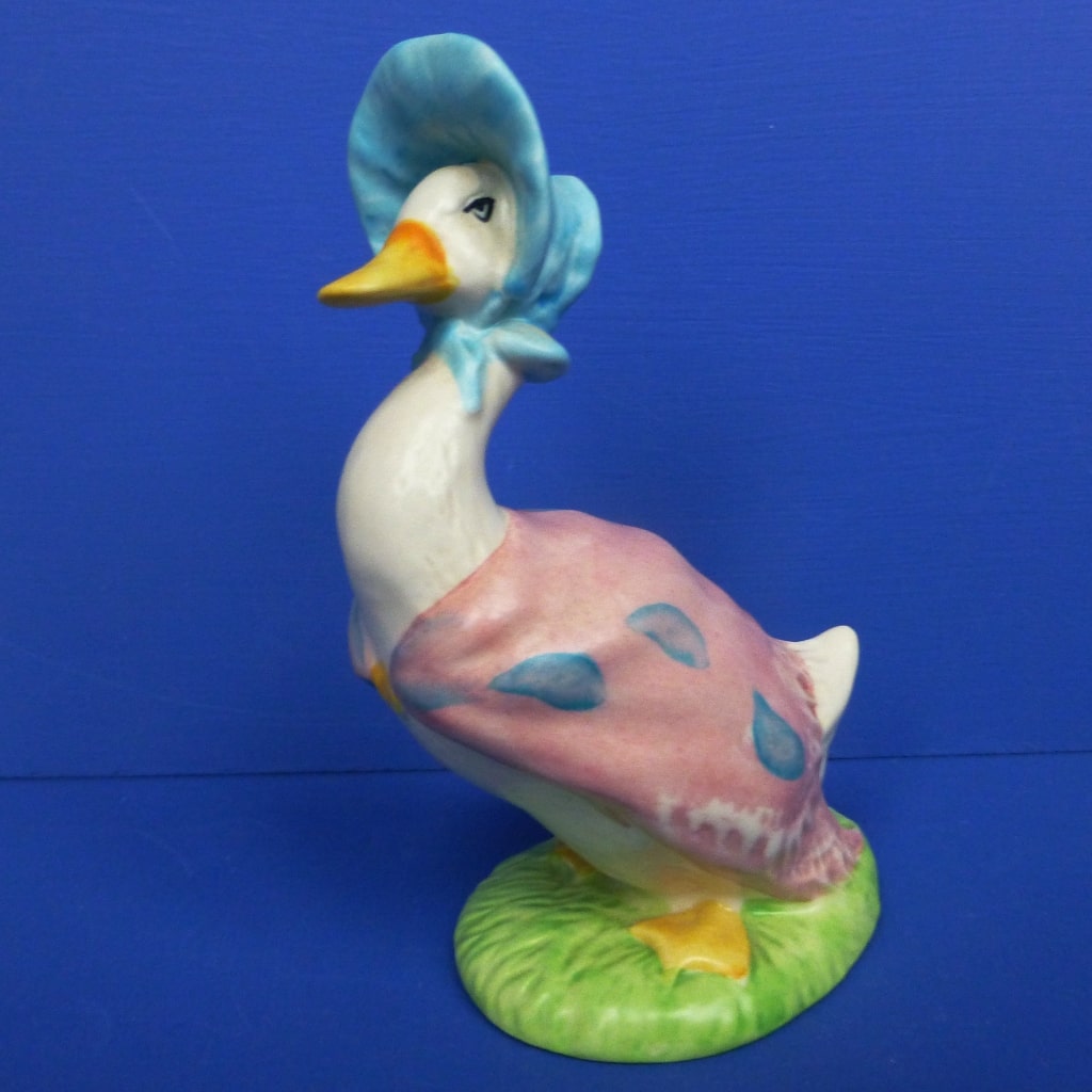 Beswick Beatrix Potter Figurine - Jemima Puddleduck (Satin) BP11A ...