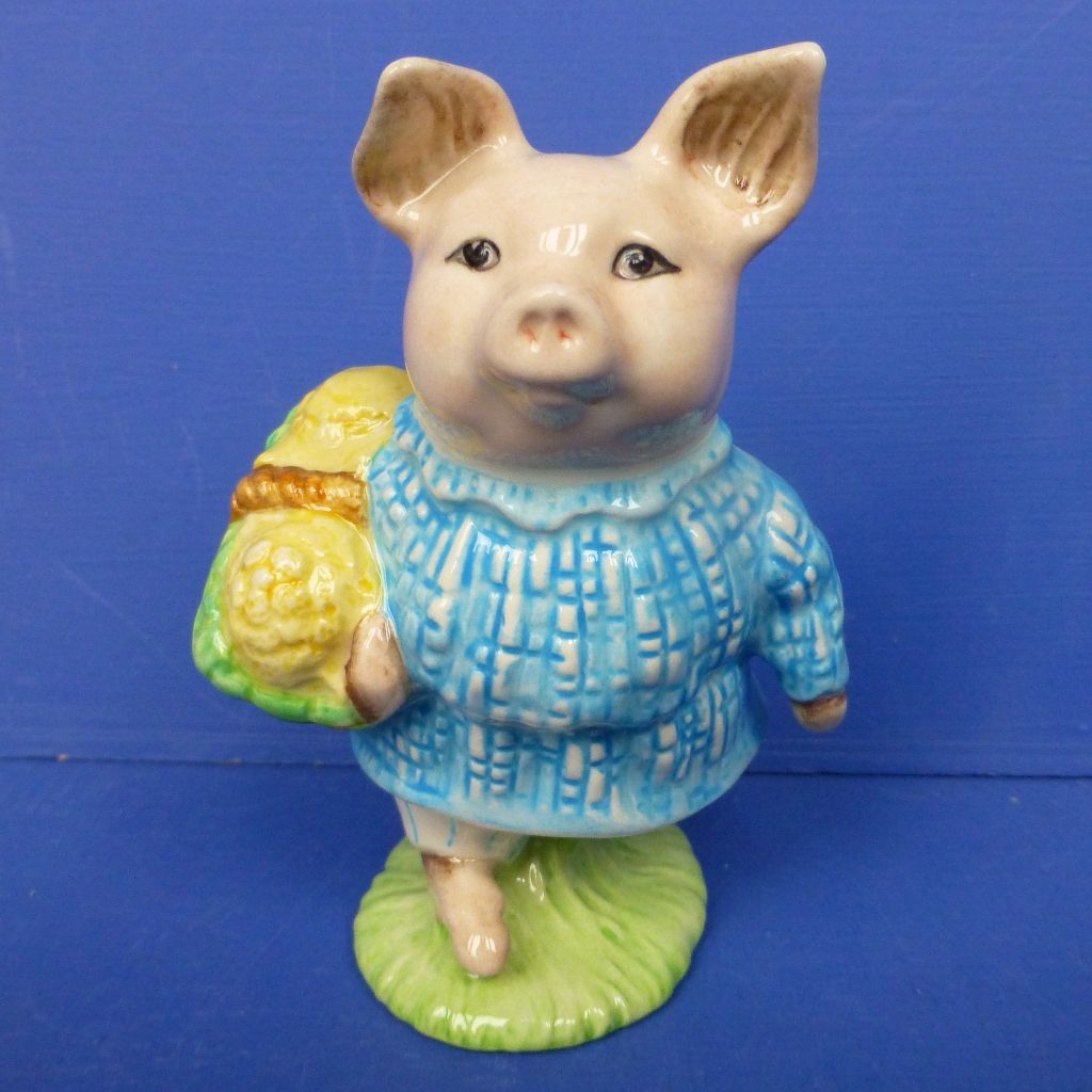 Beswick Beatrix Potter Figurine - Little Pig Robinson BP11a (Boxed ...
