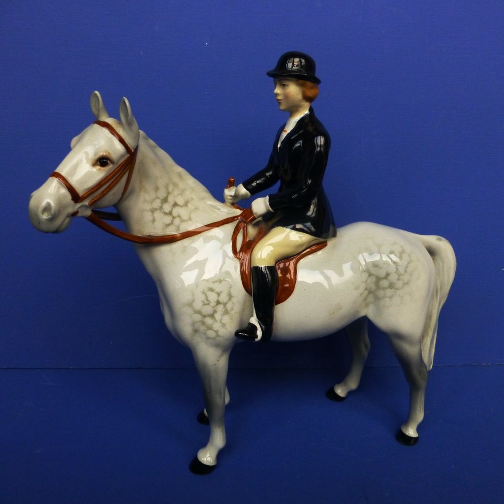 Beswick Huntswoman Model No 1730 (Grey) – Peak Antiques and Collectables
