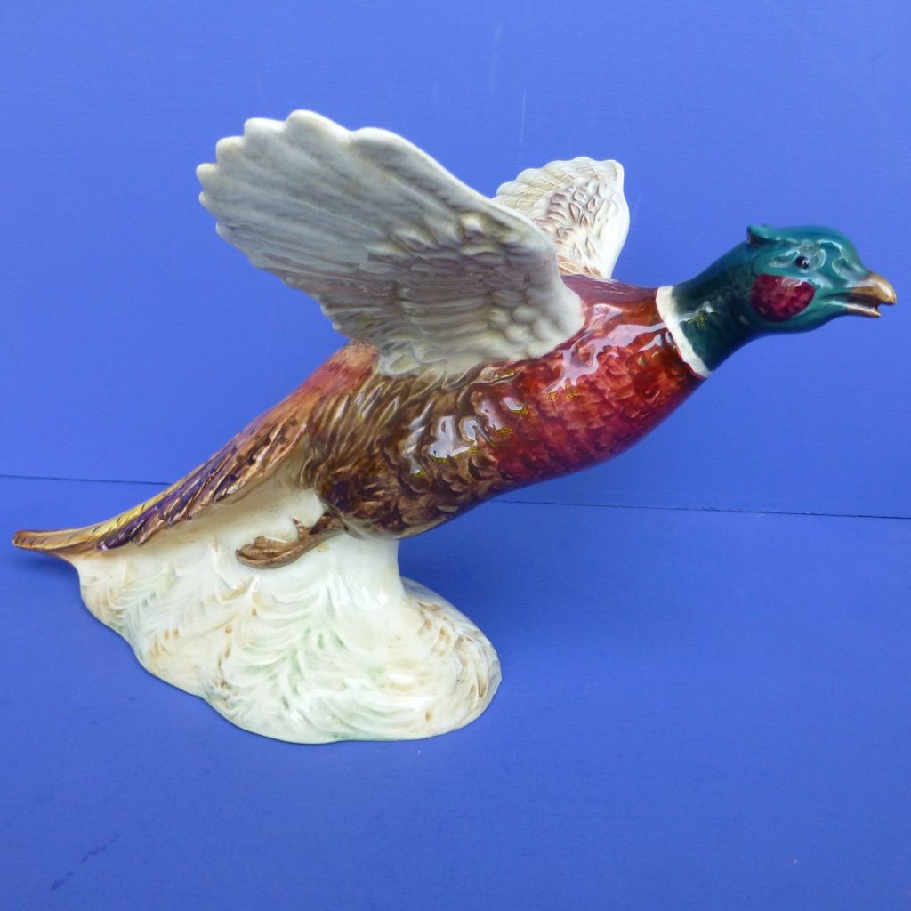 Beswick Bird - Pheasant Flying Upwards Model No 849 – Peak Antiques and ...