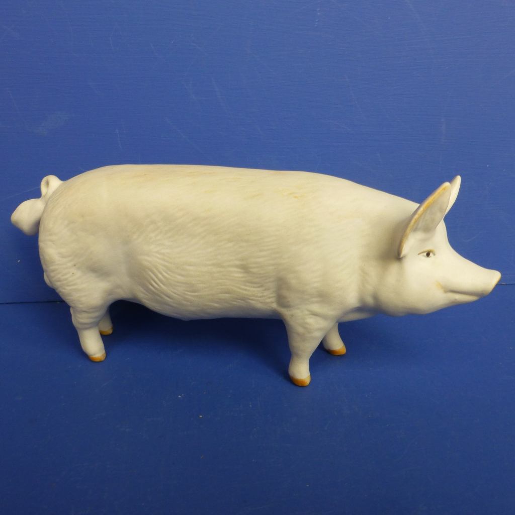 Beswick Pig Boar Ch. "Wall Champion Boy" Model No 1453A (Matt) – Peak ...