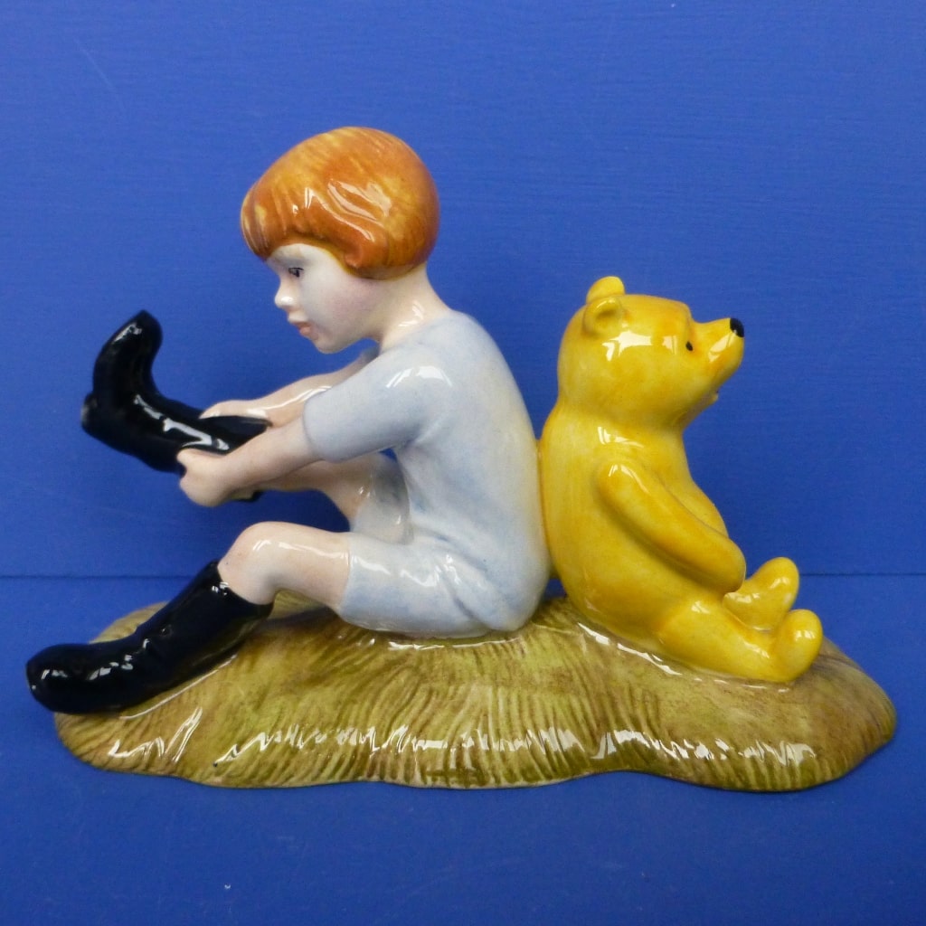 Royal Doulton Winnie The Pooh Figurine - Christopher Robin and Winnie ...