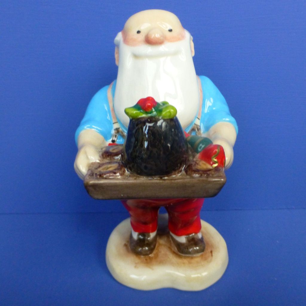 John Beswick Father Christmas Figurine - A Merry Christmas Pudding JBX ...