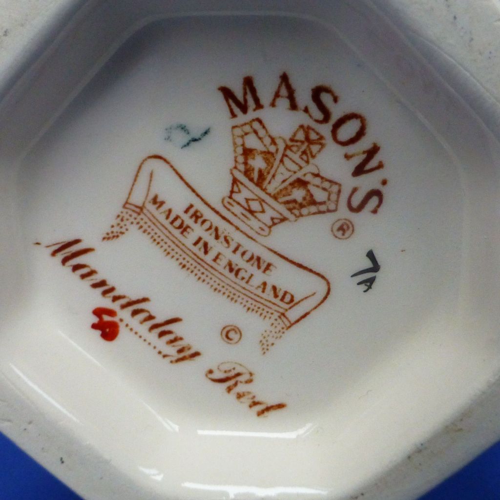 Masons Ironstone - Red Mandalay Indian Vase – Peak Antiques and ...