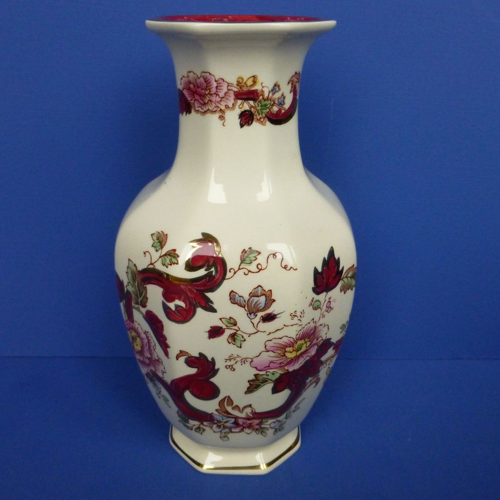 Masons Ironstone - Red Mandalay Indian Vase – Peak Antiques and ...