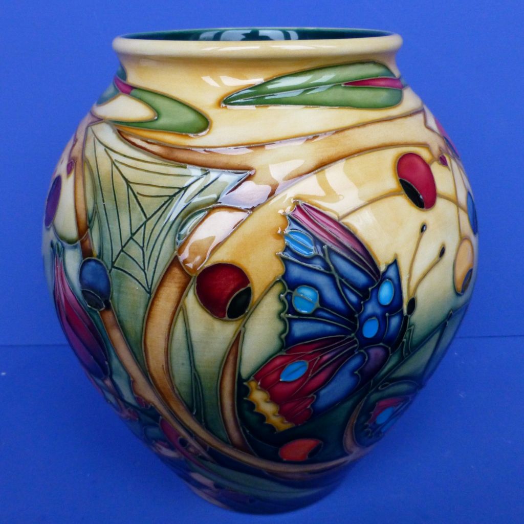 Moorcroft Large Vase - Hartgring By Emma Bossons – Peak Antiques and ...