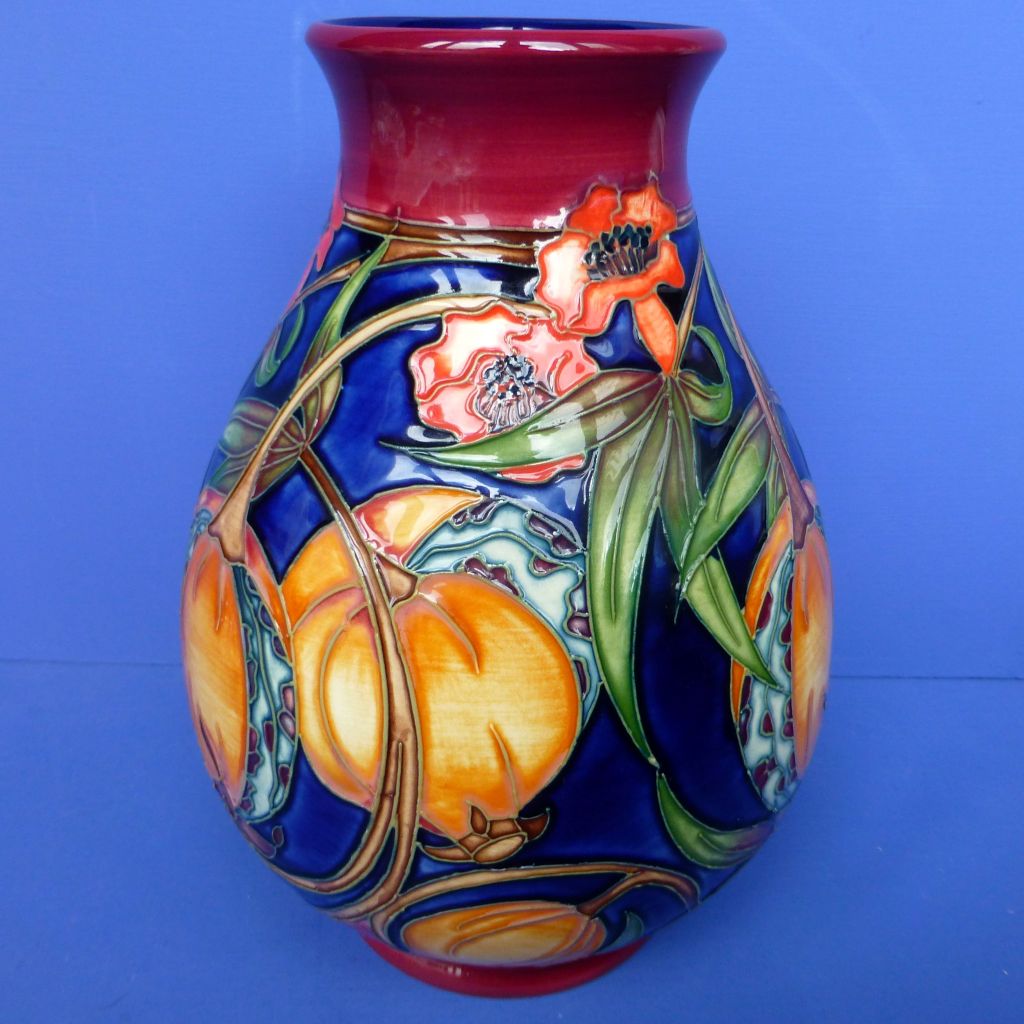 Moorcroft Large Vase - Plevriana By Rachel Bishop – Peak Antiques and ...