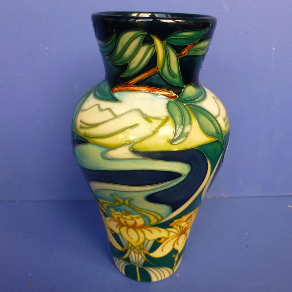 Moorcroft Limited Edition Vase - Aira Force By Rachel Bishop – Peak ...