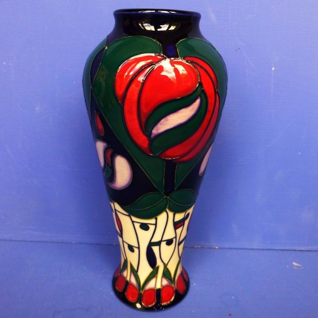 Moorcroft Vase - A Tribute To Charles Rennie Mackintosh By Rachel Bish ...