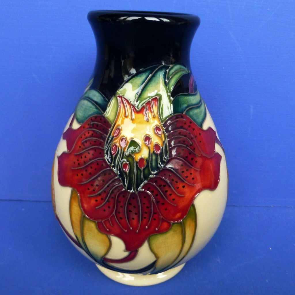 Moorcroft Vase - Anna Lily By Nicola Slaney – Peak Antiques and ...