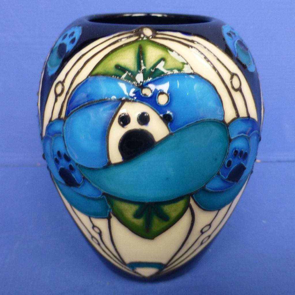 Moorcroft Vase - Rennie Rose By Rachel Bishop – Peak Antiques and ...