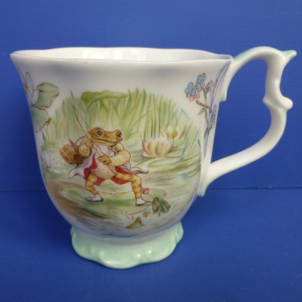 Royal Albert Beatrix Potter Beaker - Jeremy Fisher – Peak Antiques and ...