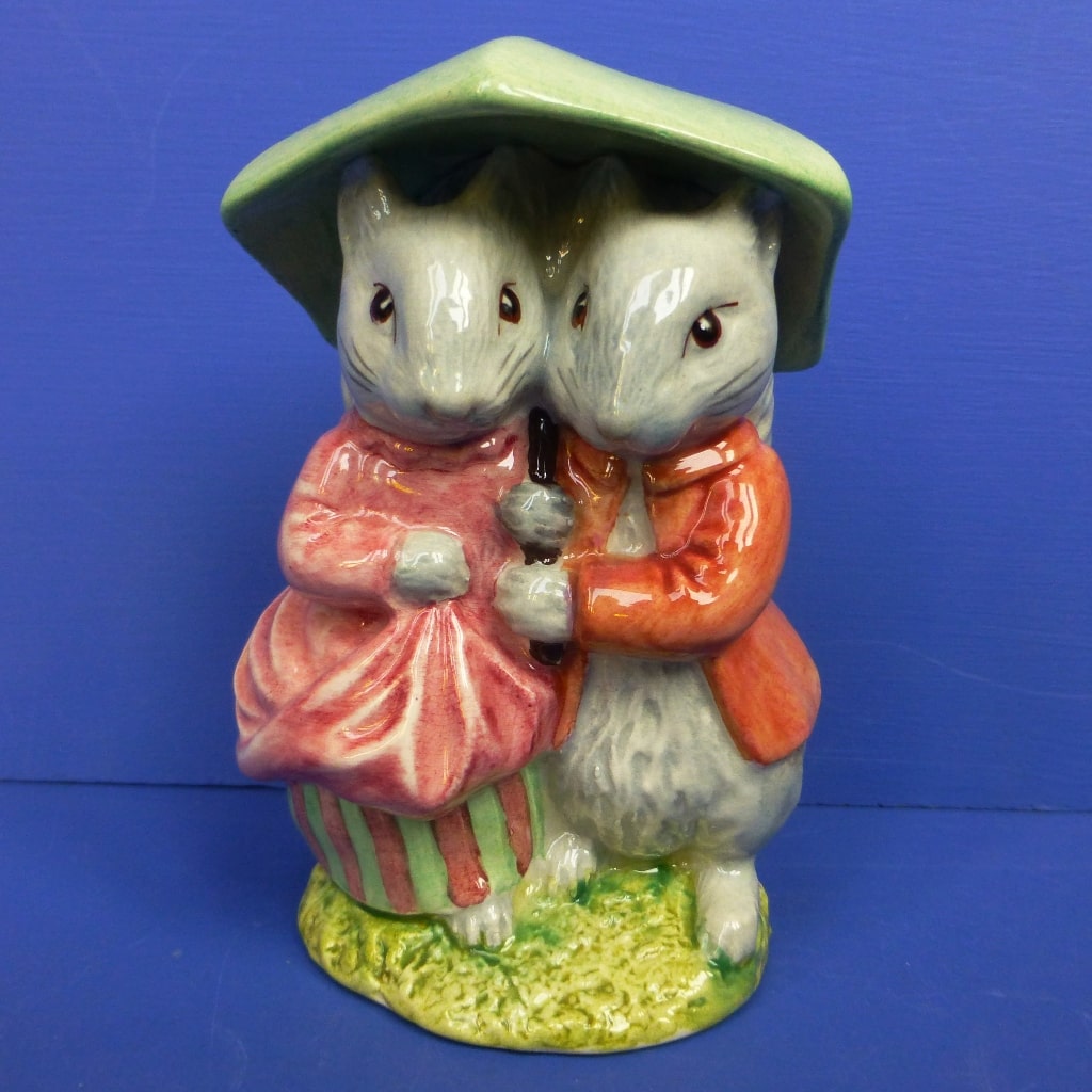 Royal Albert Beatrix Potter Figurine - Mother Goody and Timmy Tiptoes ...