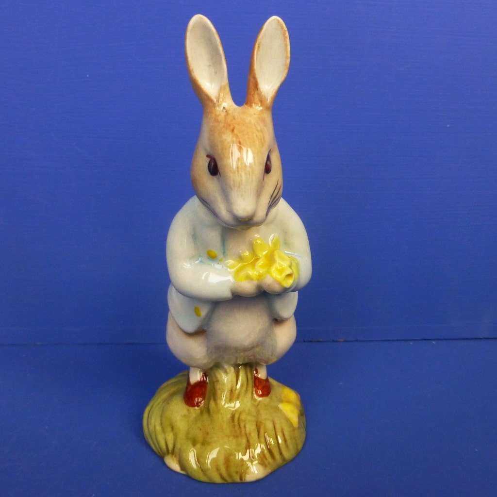 Royal Albert Beatrix Potter Figurine - Peter with Daffodils BP6 (Boxed ...