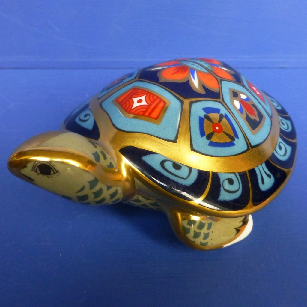 Royal Crown Derby Paperweight - Terrapin (Boxed) – Peak Antiques and ...