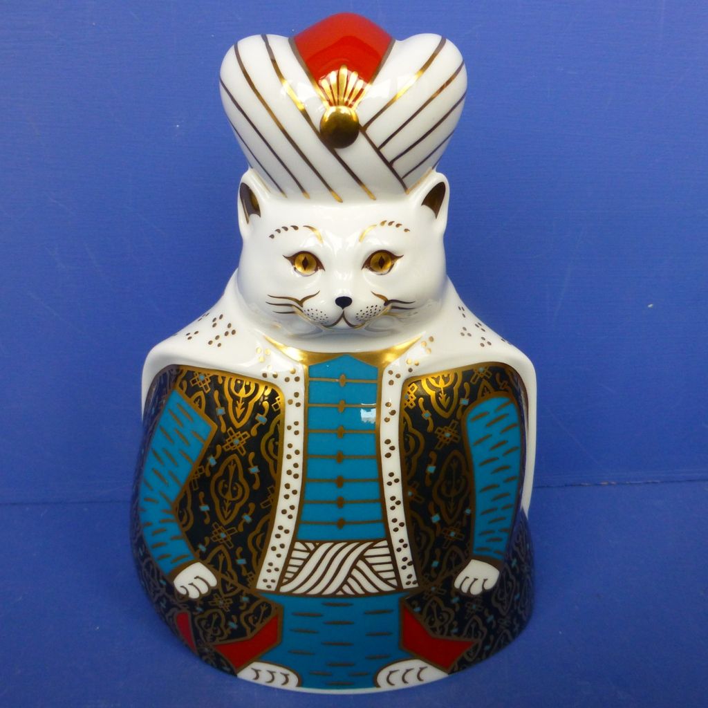 Royal Crown Derby Royal Cats Figurine - Persian Cat (Boxed) – Peak ...