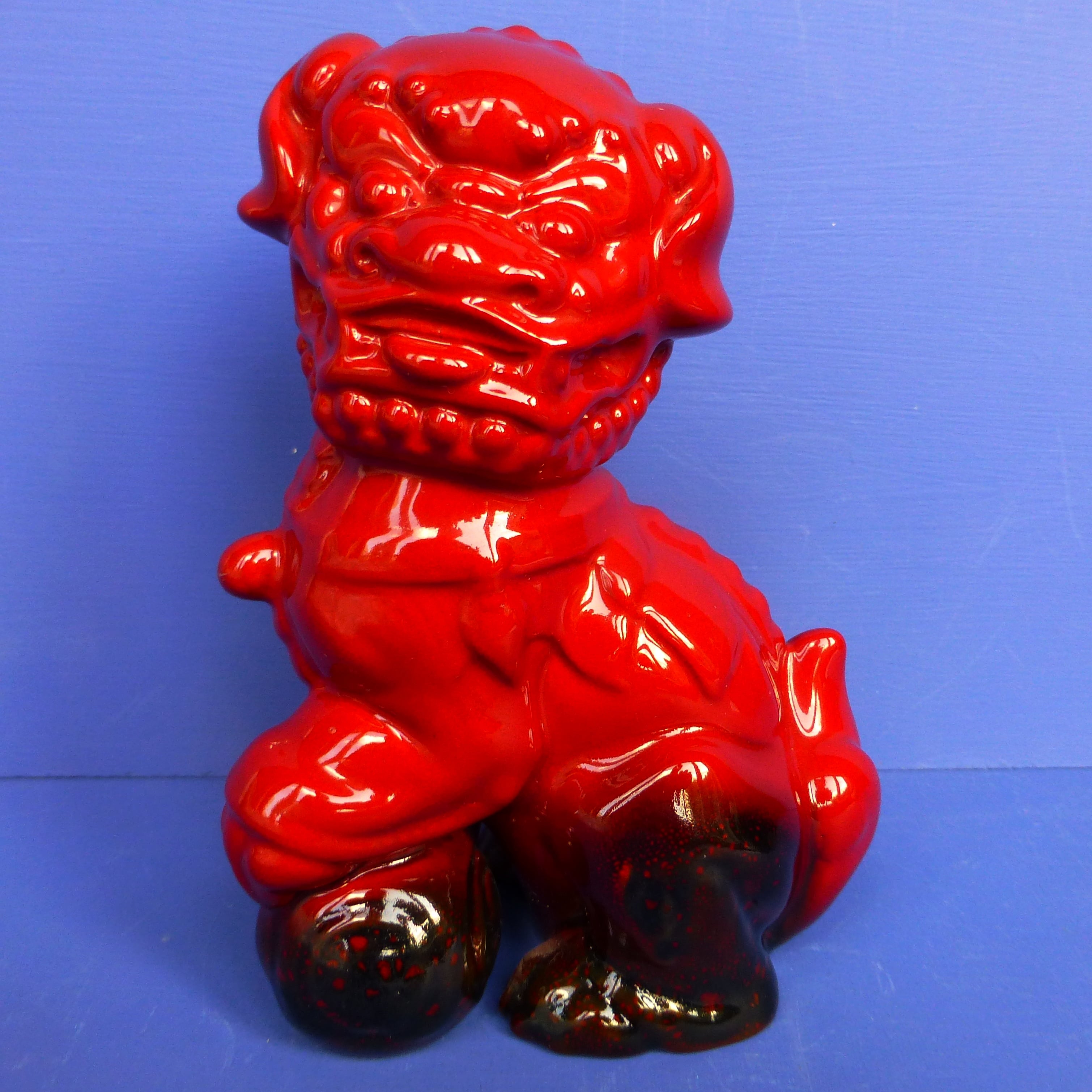 Royal Doulton Flambe Dog of Fo Model No 2957 – Peak Antiques and ...
