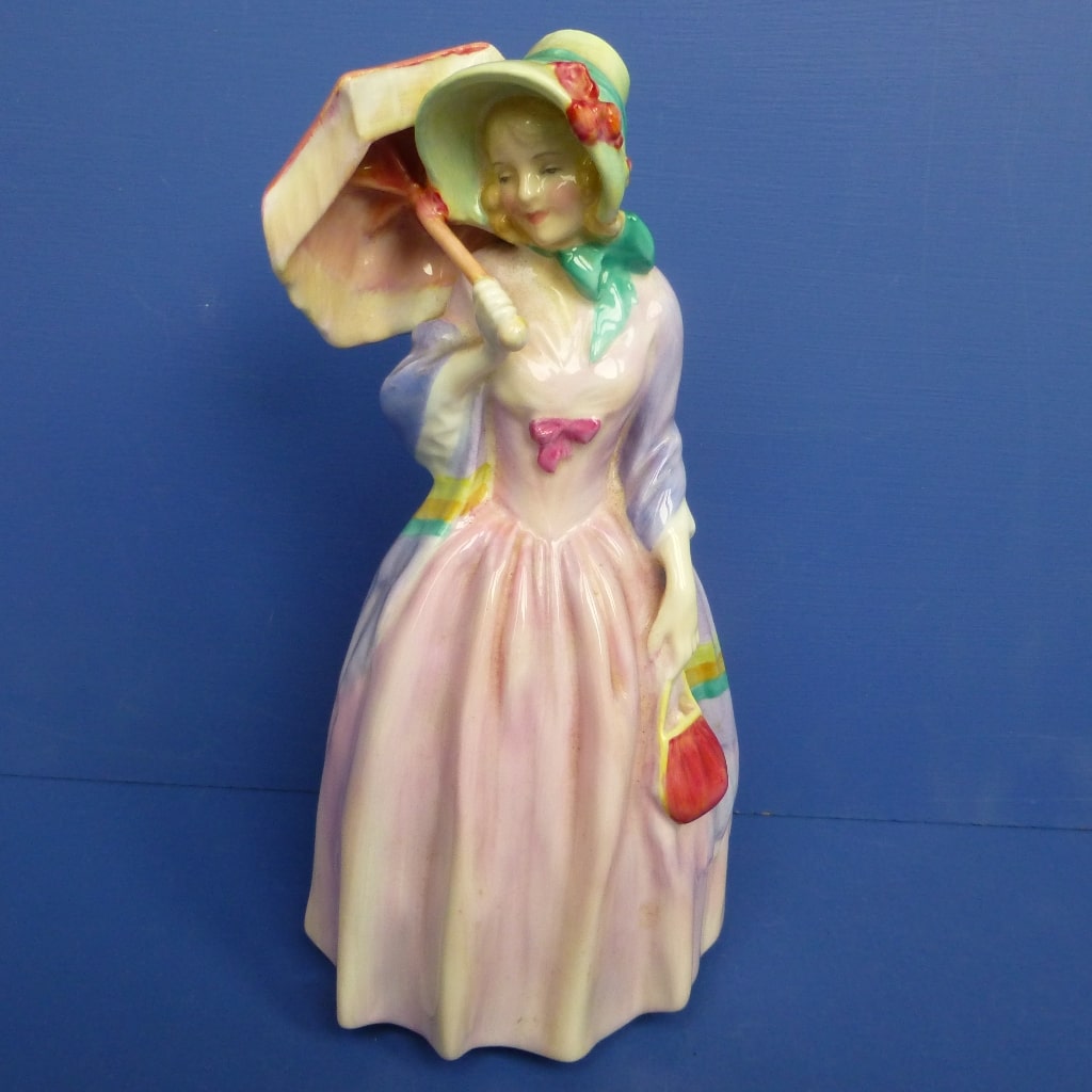 Royal Doulton Lady Figurine - Miss Demure HN1402 – Peak Antiques and ...