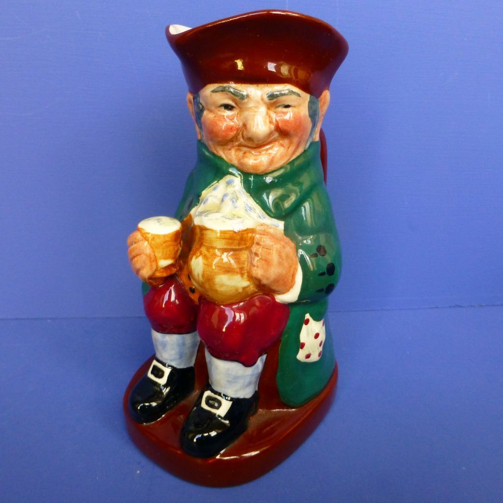 Royal Doulton Small Toby Jug - Old Charlie D6069 – Peak Antiques and ...
