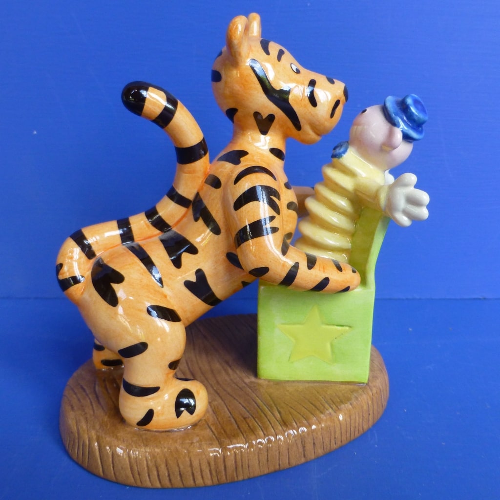 Royal Doulton Winnie The Pooh Figurine - Bouncy Bouncy Boo-To-You WP52 ...