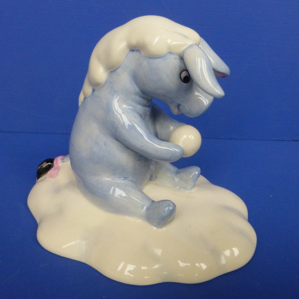 Royal Doulton Winnie The Pooh Figurine - Eeyore Made A Wintery Wish WP ...