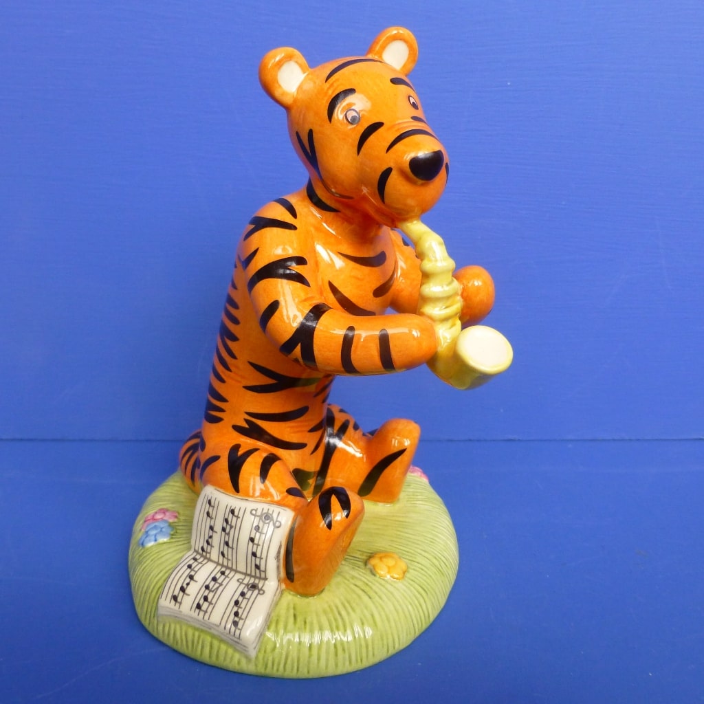 Royal Doulton Winnie The Pooh Figurine - Tigger's Bouncy Beat WP81 ...