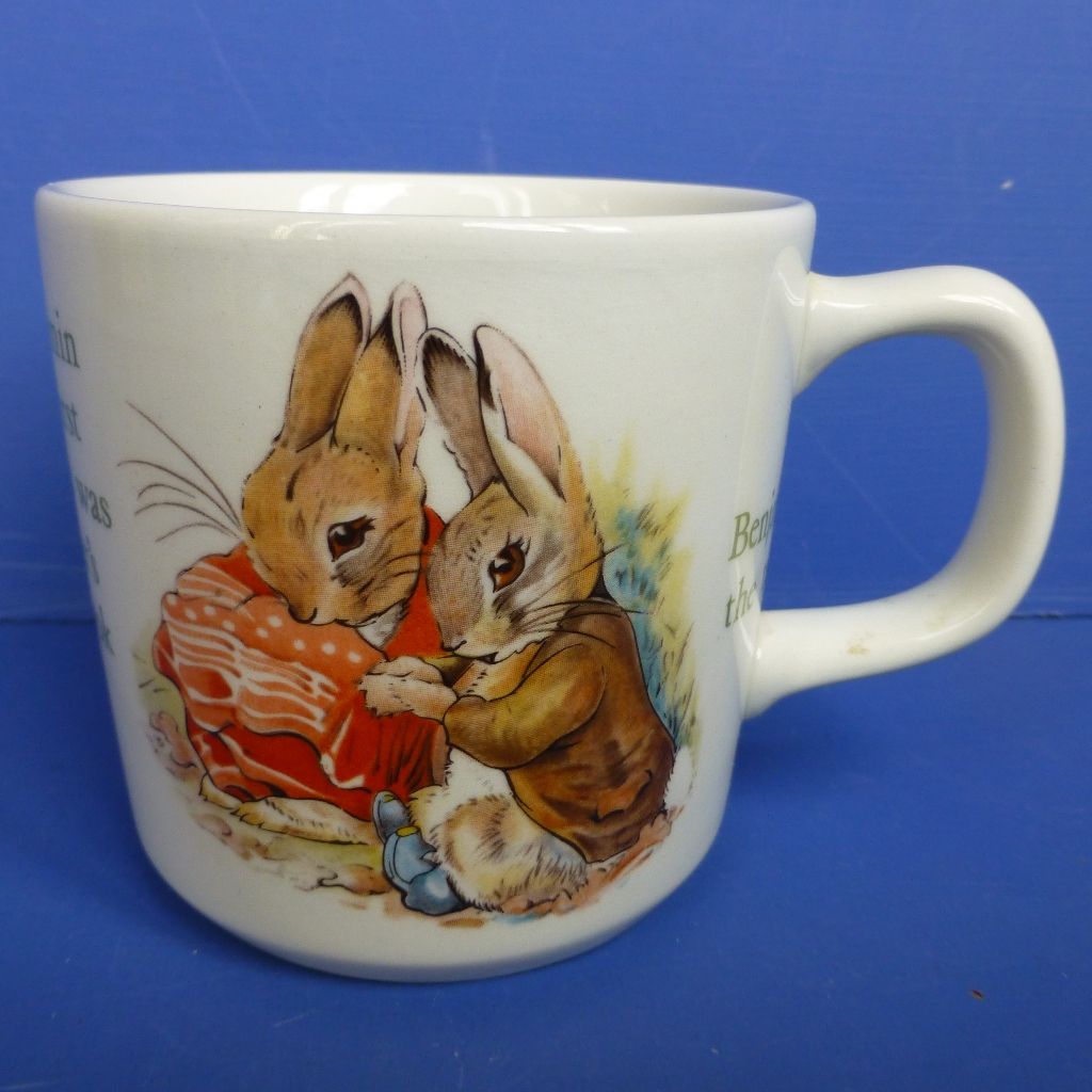 Wedgwood Beatrix Potter Beaker - Benjamin Bunny – Peak Antiques and ...