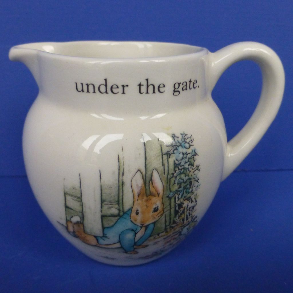 Wedgwood Beatrix Potter Miniature Cream Jug - Peter Rabbit – Peak ...