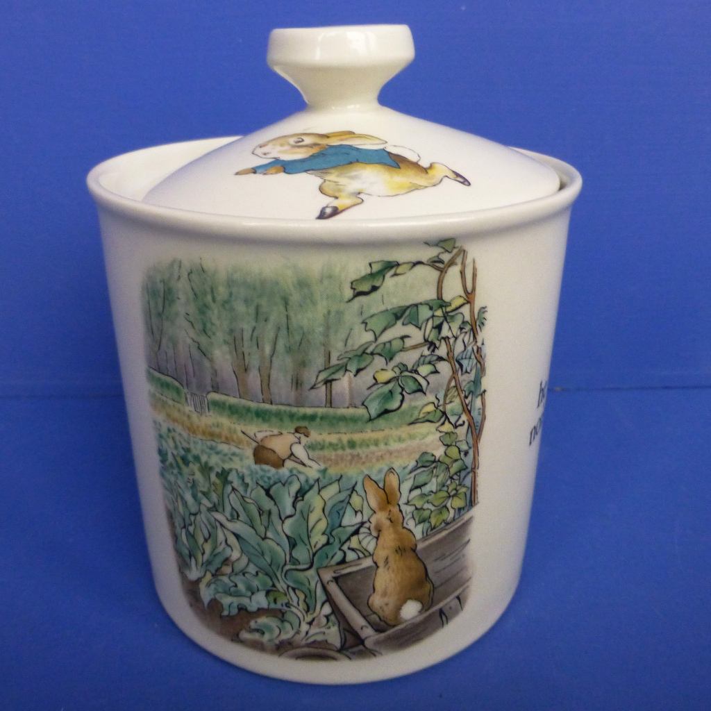 Wedgwood Beatrix Potter Preserve Pot - Peter Rabbit – Peak Antiques and ...