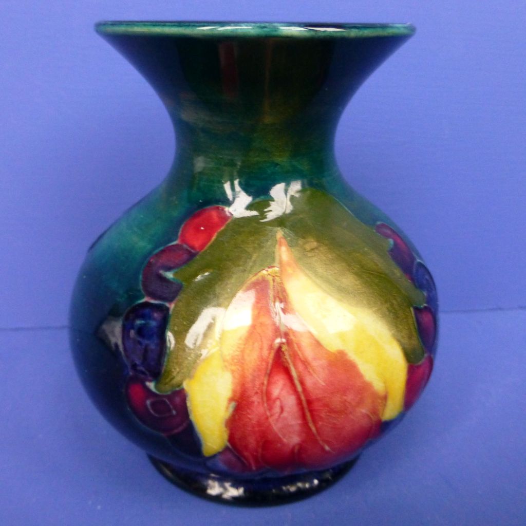 Moorcroft - William Moorcroft Leaf And Berry Vase C1928 – Peak Antiques ...