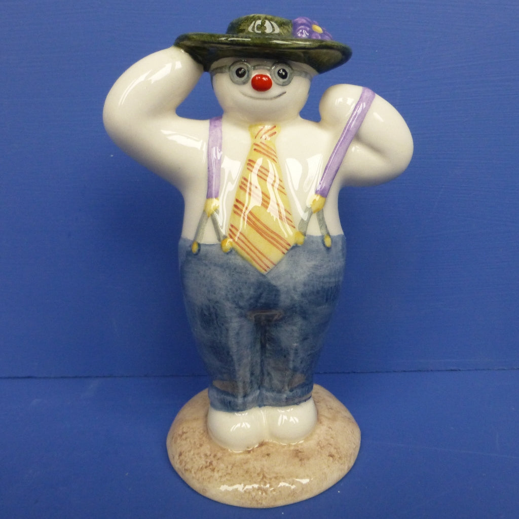Royal Doulton Snowman Figurine - Stylish Snowman DS3 (Boxed) – Peak ...