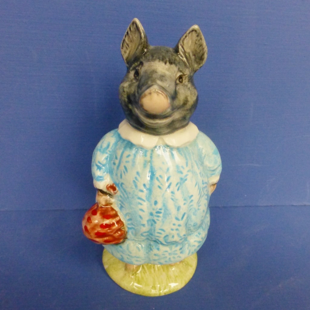 Beswick Beatrix Potter Figurine - Pig-Wig BP3B – Peak Antiques and ...