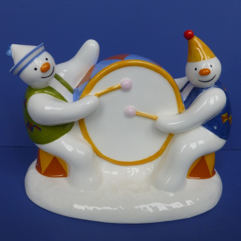 Coalport Limited Edition Snowman Figurine - Let's Make Some Noise - Bo ...