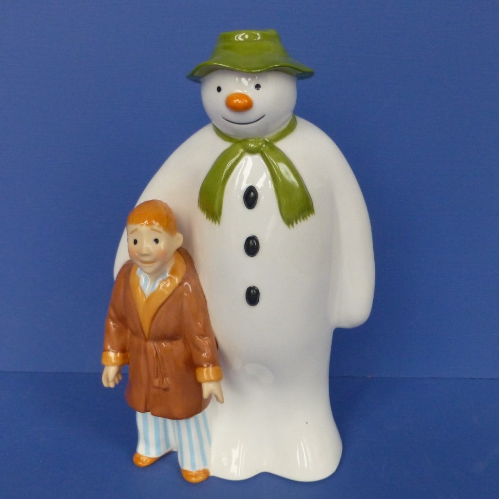 Coalport Snowman Money Box Figurine - Snowman and James - Boxed – Peak ...