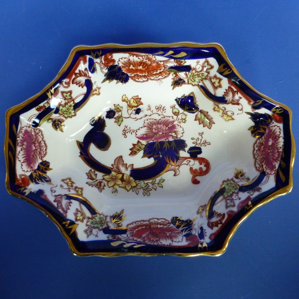 Masons Ironstone - Blue Mandalay Sweet Dish / Tray – Peak Antiques and ...