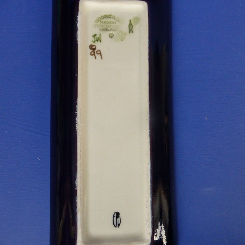 Moorcroft Tray - Hepatica By Emma Bossons – Peak Antiques and Collectables