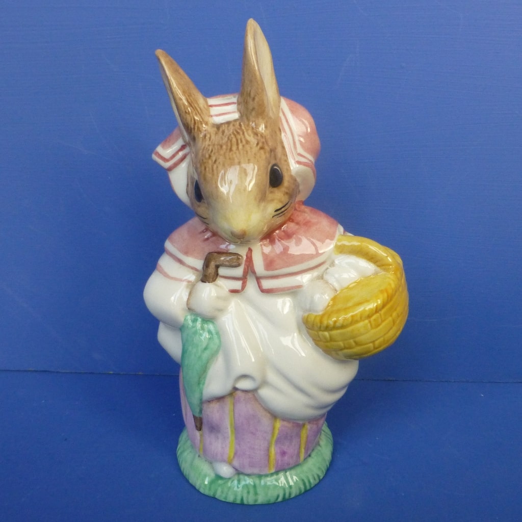 Royal Albert Large Beatrix Potter Figurine - Mrs Rabbit BP6 (Boxed ...