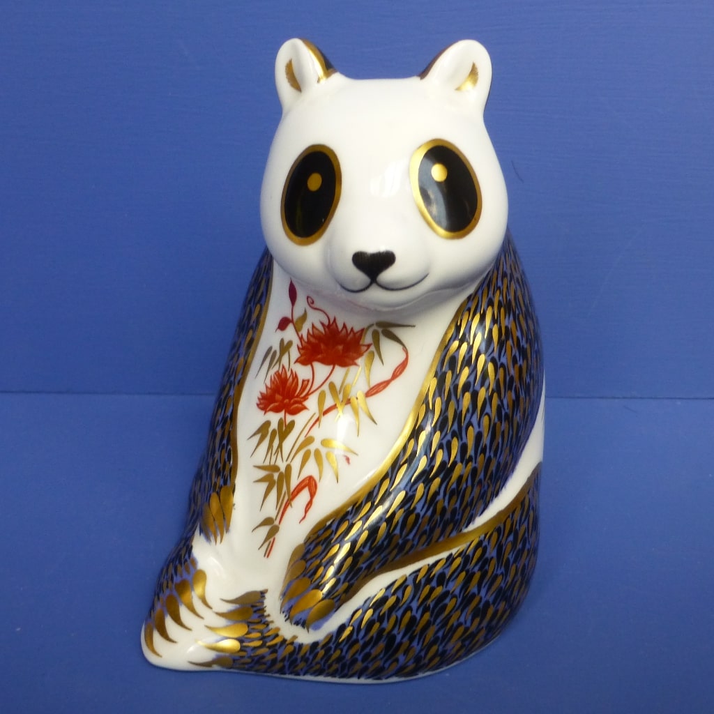 Royal Crown Derby Paperweight - Panda (Boxed) – Peak Antiques and ...