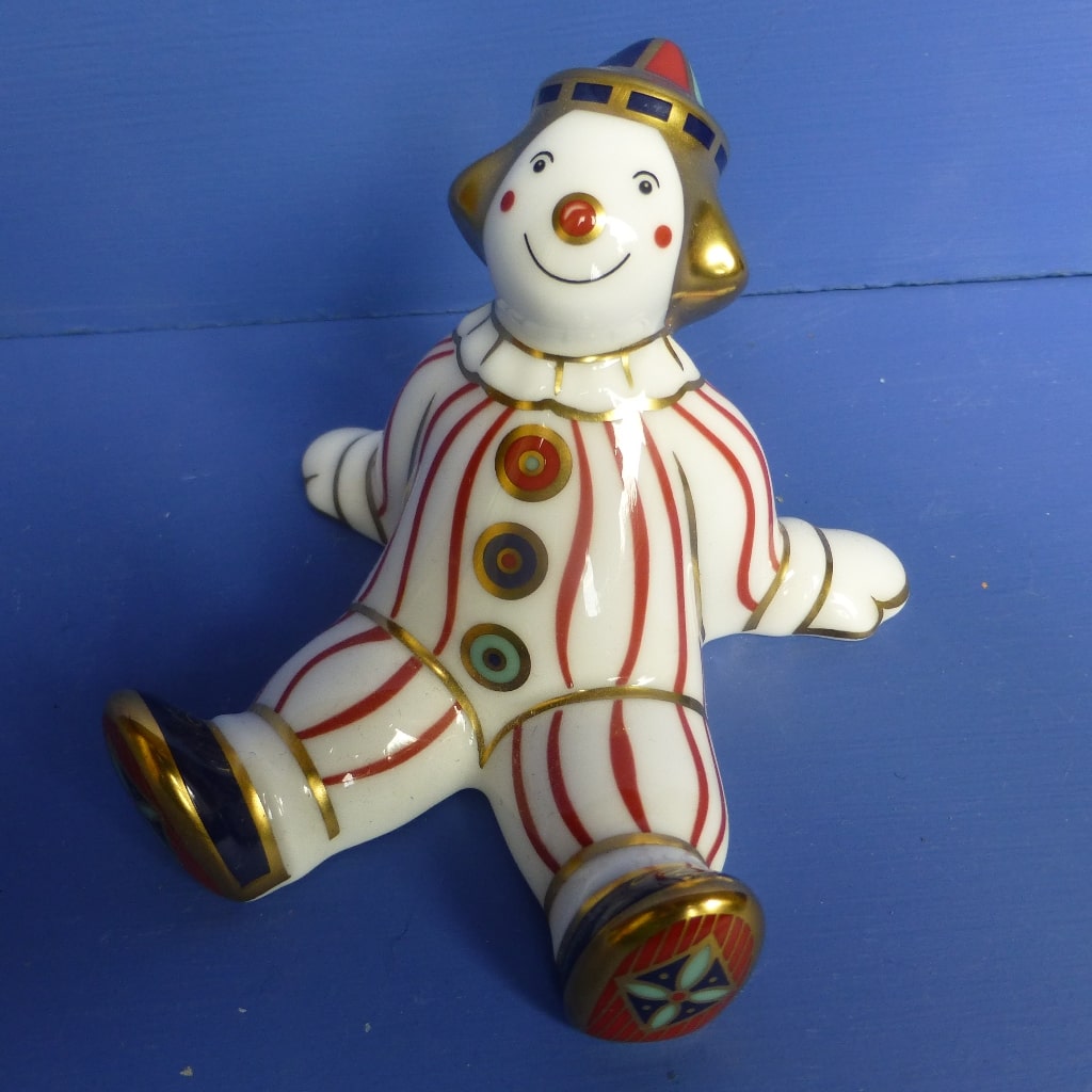 Royal Crown Derby Treasures Of Childhood - Stripy Clown (Boxed) – Peak ...