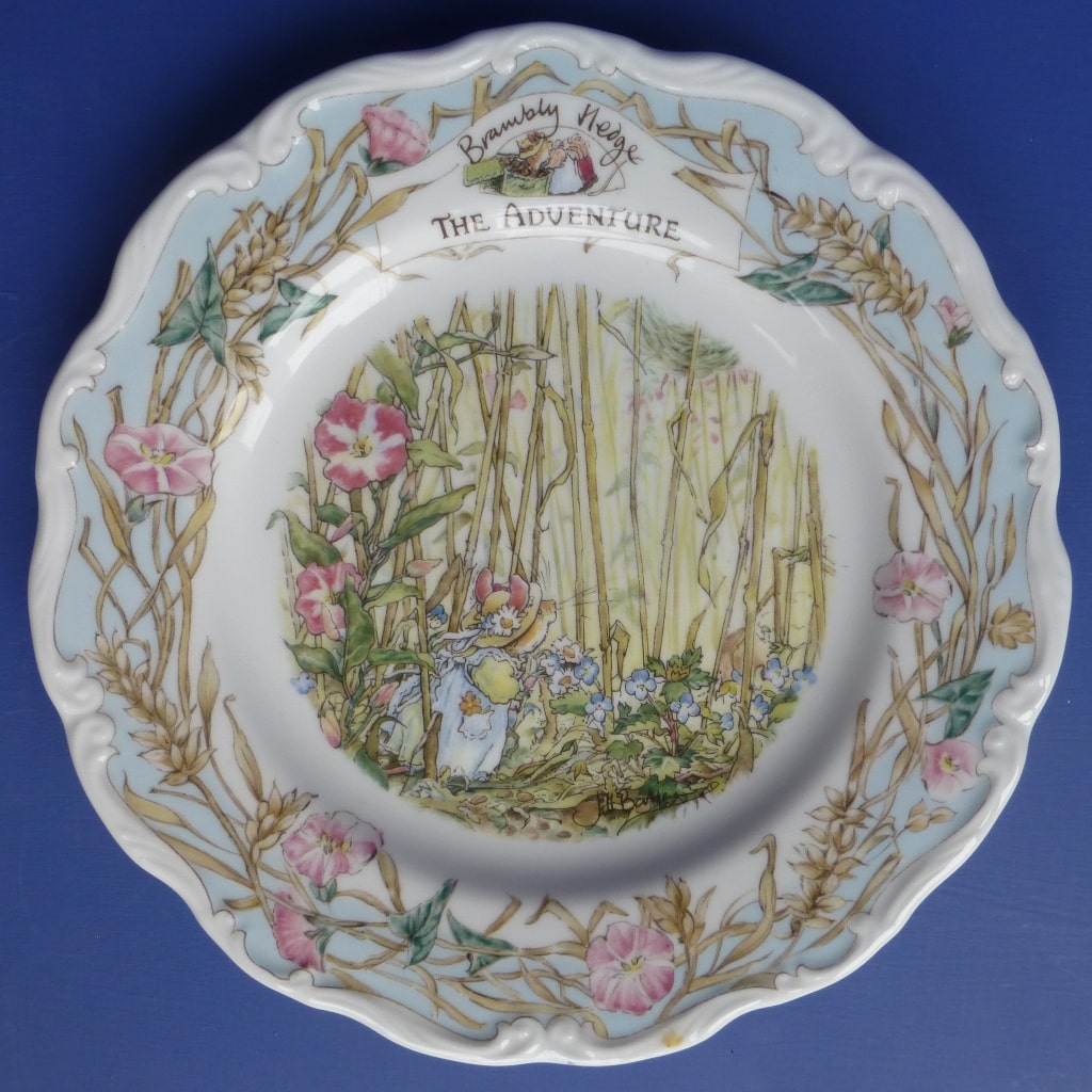 Royal Doulton Brambly Hedge Primrose's Adventure Wall Plate - The Adve ...