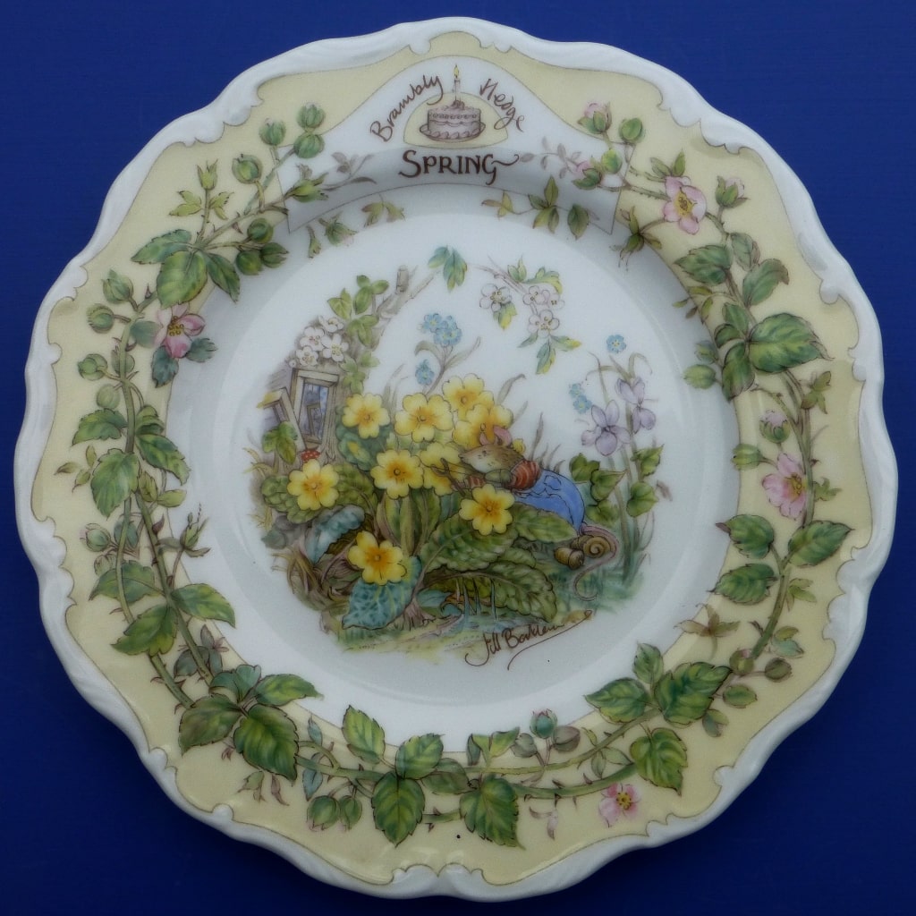 Royal Doulton Brambly Hedge Seasons Wall Plate - Spring – Peak Antiques ...