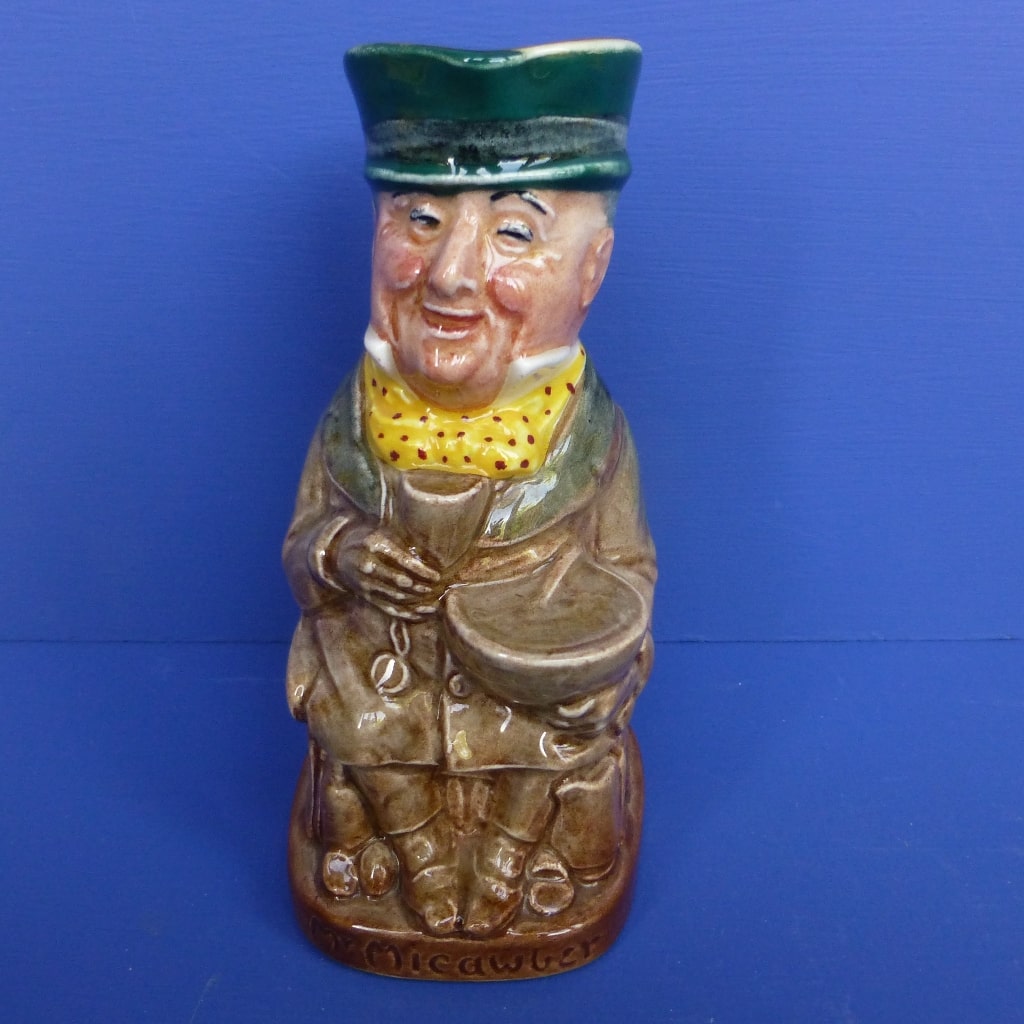 Royal Doulton Charles Dickens Toby Jug - Mr Micawber D6262 – Peak ...