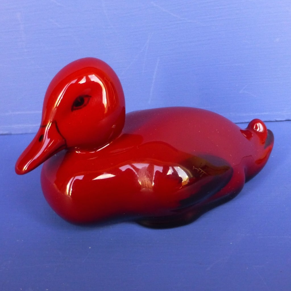Royal Doulton Flambe Duck Resting HN148B (Centenary Edition) – Peak ...