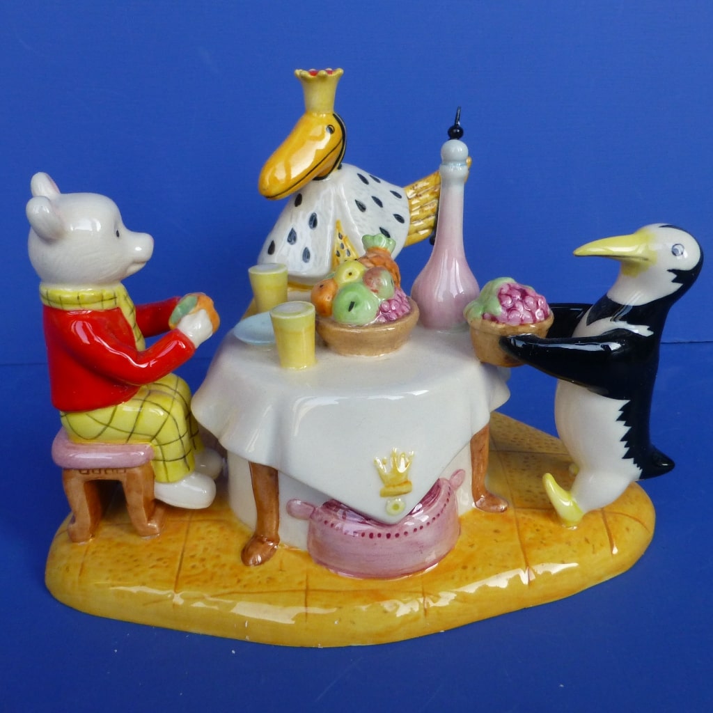 Royal Doulton Limited Edition Rupert The Bear Figurine - Rupert and Th ...