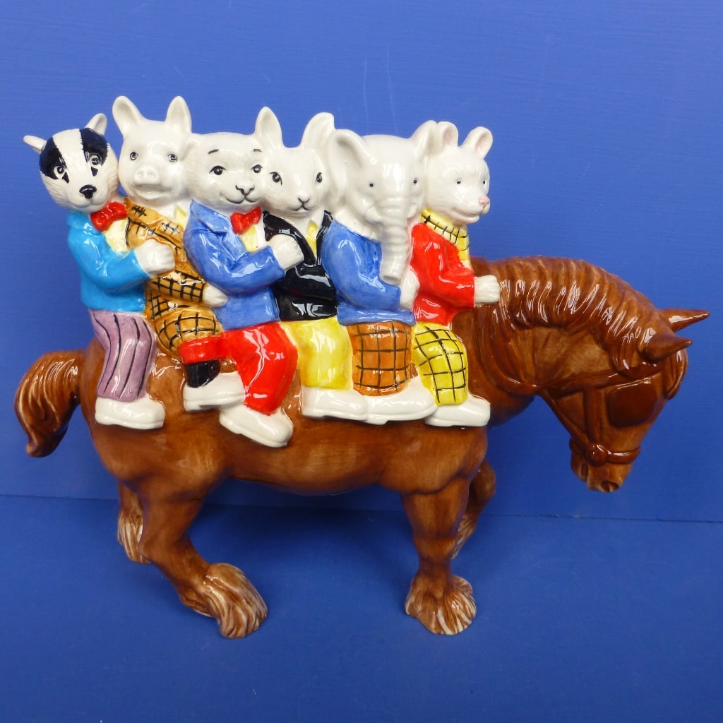 Royal Doulton Limited Edition Rupert The Bear Figurine - Hitching a Ri ...